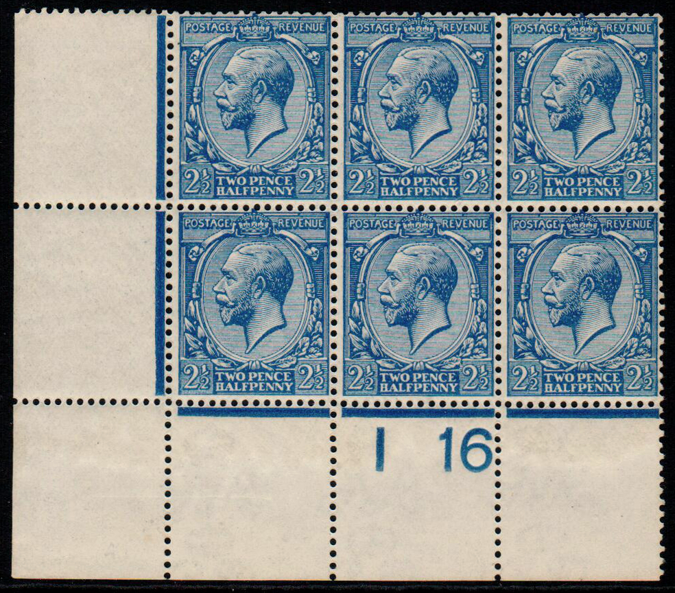 2½d French blue (64091)