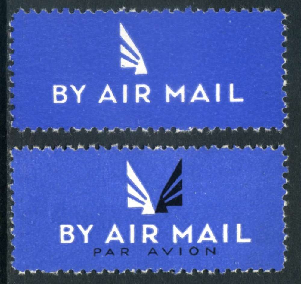 1935 circa "Lee-Elliot" Air Mail Label (43823)