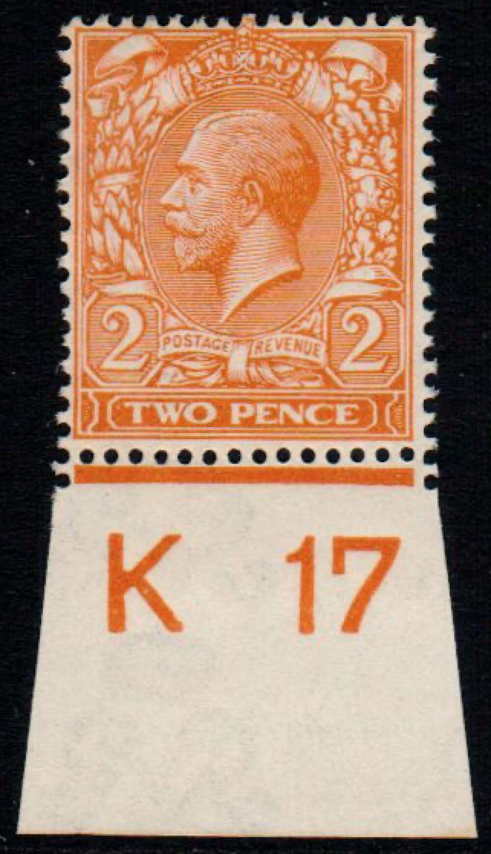 2d Orange (die 1) (61536)