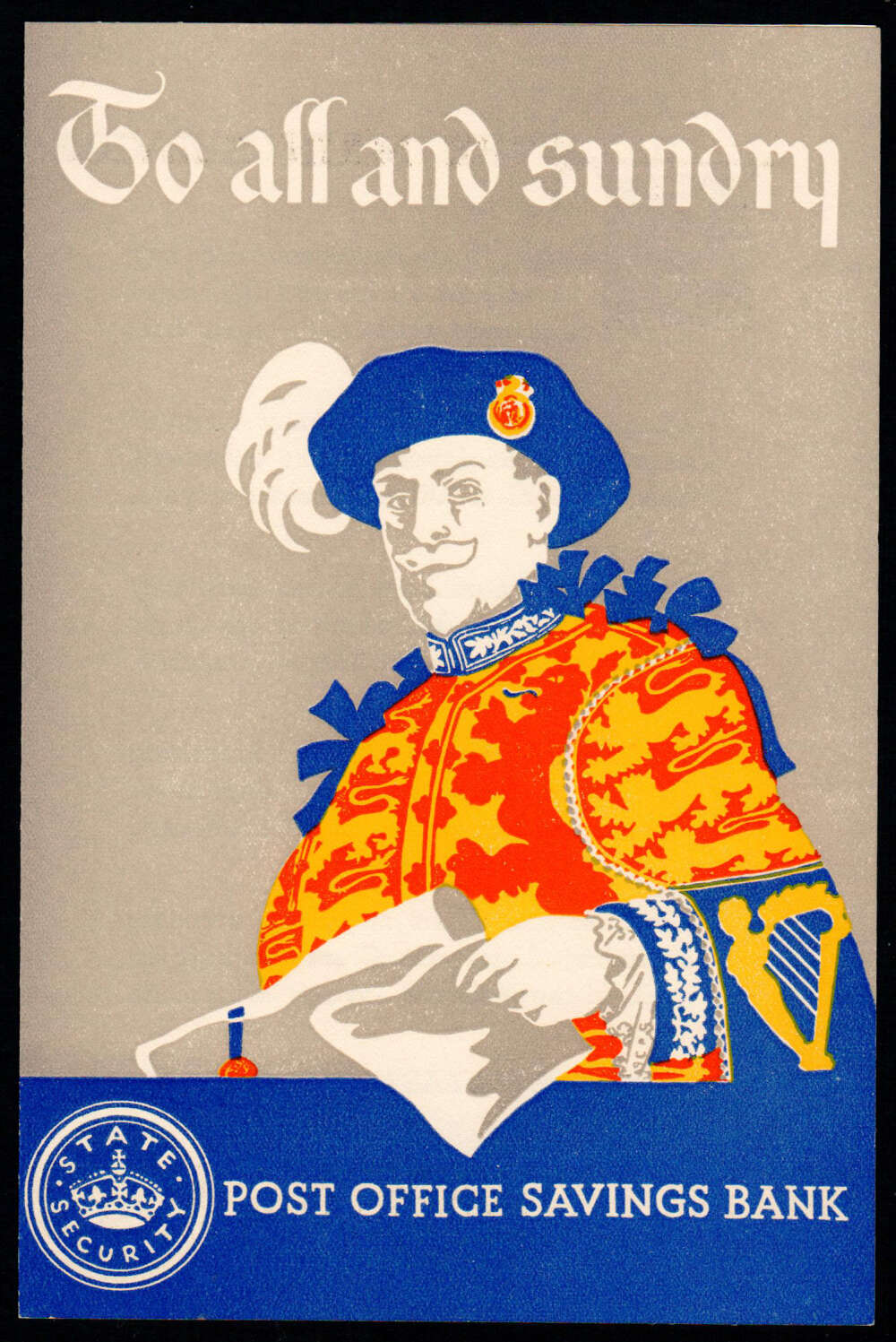 1937 Post Office Savings Bank "To all and sundry" leaflet (63987)