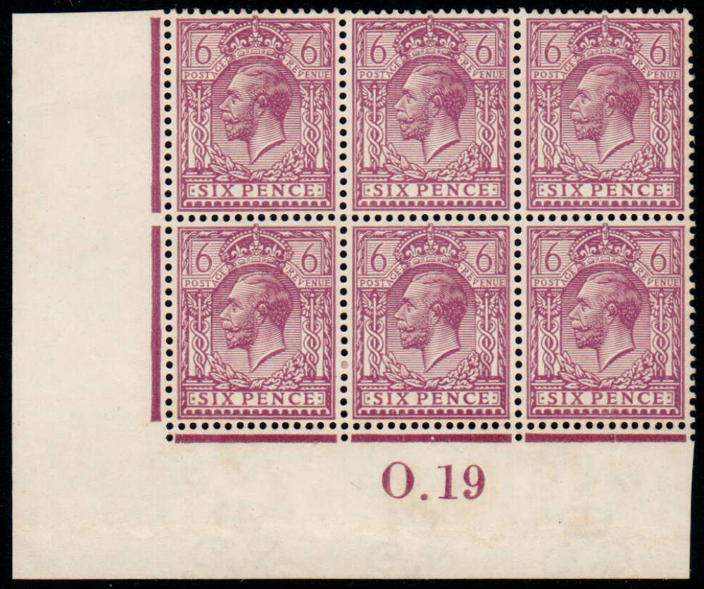 6d Rosy mauve (chalky) (64916)